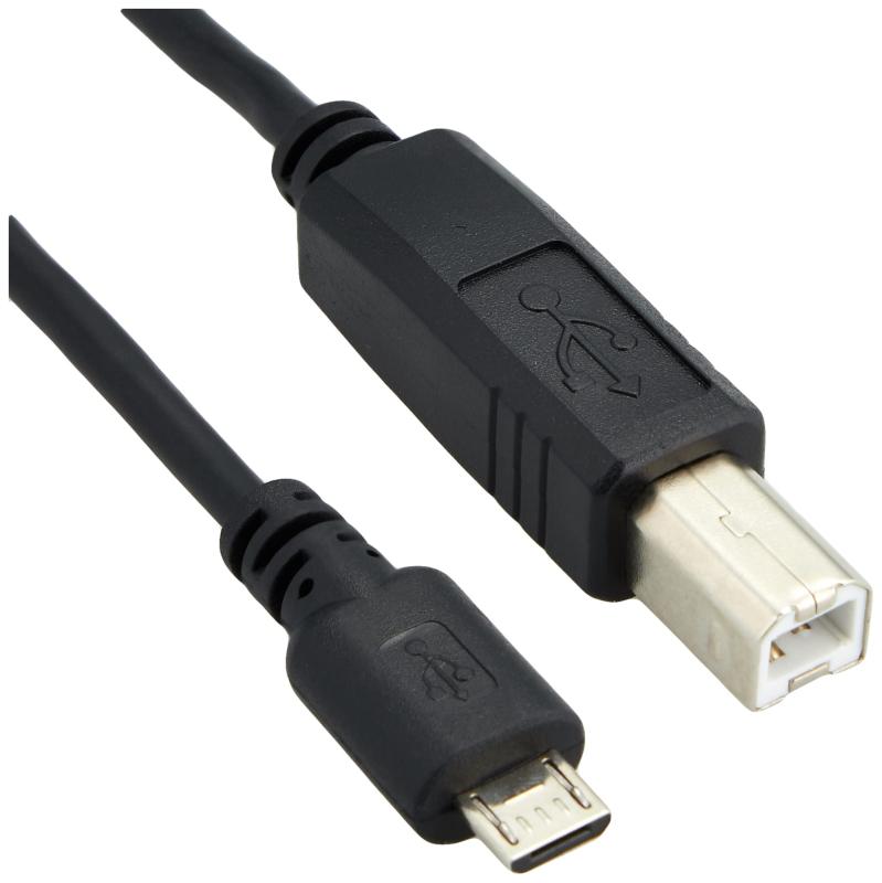 変換名人 USB ケーブル B(オス) - microB(オス) [ 20cm ] USBBA-MCA20プリンターやHDDをHOST対応のスマートホンやタブレットと接続対応 : USB2.0端子1 : B （オス）端子2 : micro ...