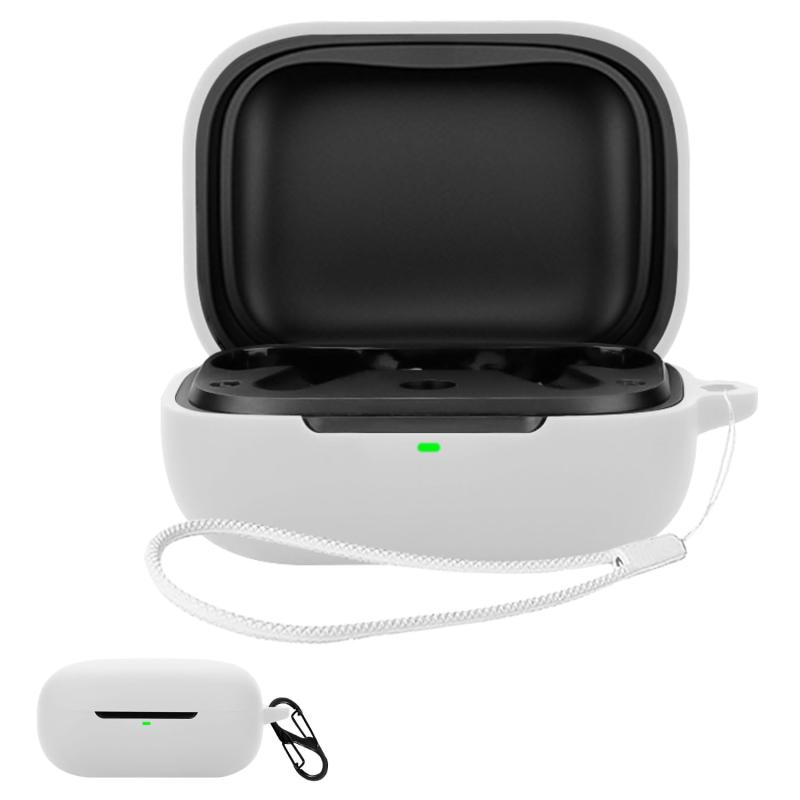 JIAYJP For EarFun Air Pro 4i 用 ケース カバーEarFun Air Pro 4i シリコン ケース 軽量 薄型 滑り止め 収納カバー 全面保護 充電便利 EarFun Air Pro 4i 保護ケース（ホワイト...