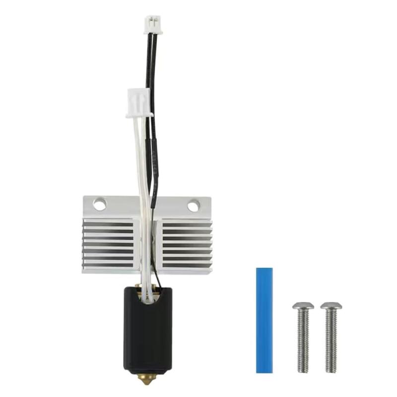 24V 80W セラミックホットエンドキット ヒートシンク付き シリコンスリーブ Elegoo Neptune 4 Plus/Neptune 4 Max 3Dプリンター対応 組み立て済み 高品質パフォーマンス 0.4mmノズル 1.75mm...