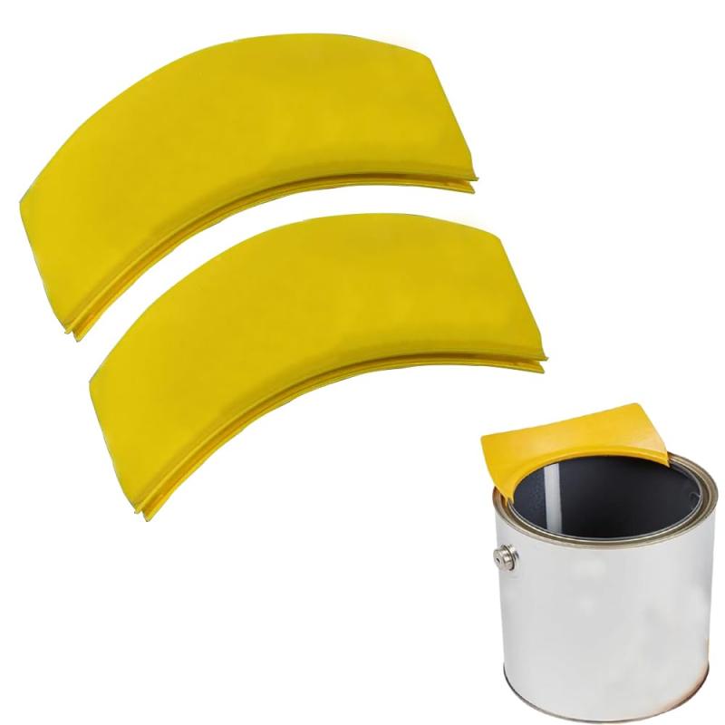 DACAIFH 塗料注ぎ口 2個 携帯型ペイント缶注ぎ口 ペイントワイパーバケットスパウト プラスチック 取り付けが簡単 注ぐアクセサリー 液だれしないクォート塗料缶用注ぎ口 シンナー 容器【高効率防漏塗料缶ノズル】このプロ仕様の塗料缶ノズ...