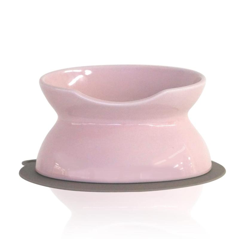 ハリオ (HARIO) にゃんプレダブル その他 ペールピンク 猫高い位置で食べやすく、用途に合わせて両面使える本体サイズ (幅X奥行X高さ) :141X121X79mm本体重量:470g原産国:日本原材料:本体:磁器、マット:シリコーンゴム