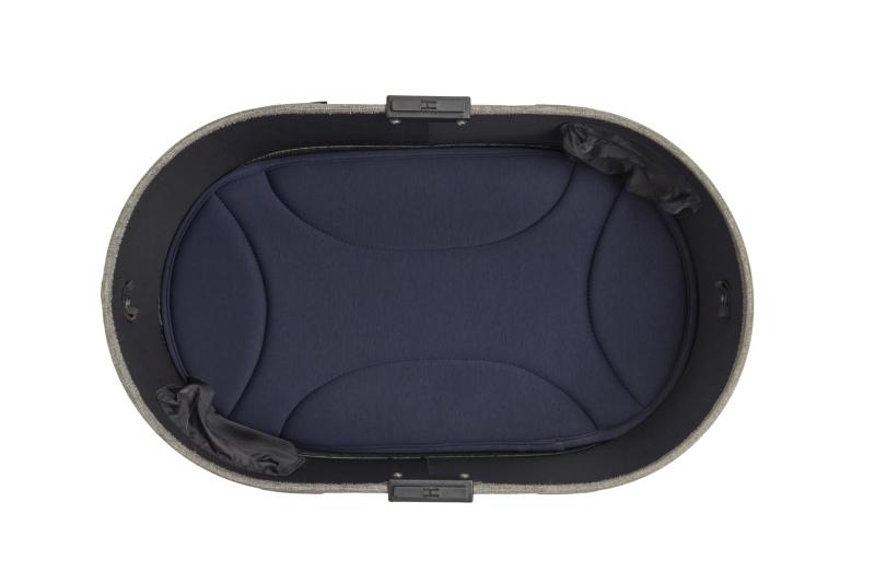 AIRBUGGY DOME MAT SM/R MIDNIGHT BLUE AD2835 エアバギードームマットドーム2SMドーム3レギュラーサイズ兼用 ミッドナイトブルー 洗濯可 ふんわり座り心地紺色