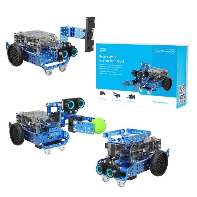Makeblock mBot2 Smart World 3-in-1 アドオン パック mBot2 プログラミング ロボット用 mBot2購入必要この3-in-1アドオンパックは、スマートワールドのコンセプトを学習体験に取り入れるように設計...