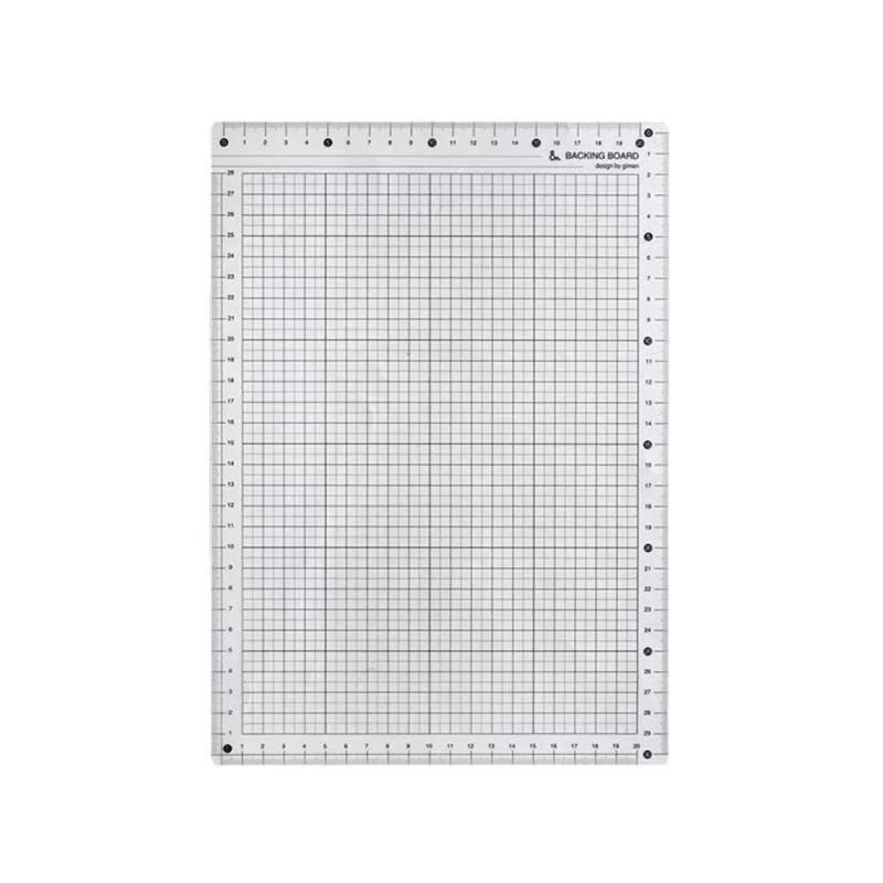 HJ 文房具 下敷き ソフト 目盛り 方眼 硬筆用 ソフト 半透明 a4 a5 b5 (A4, 2枚セット)サイズ：A4、A5、B5一般的なプラスチックの下敷きよりも適度な柔軟性と弾力性ある素材を使用している下敷きですソフトな下敷きとして、...