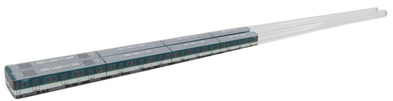 ダイワトーイ ハシ鉄 ロコ 箸 京阪電車 6000系 L-19サイズ:約幅0.9×長さ19.5cm重量:約18g素材:AS樹脂生産国:日本