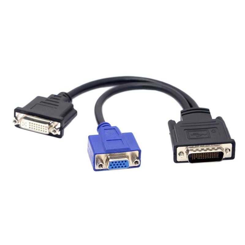 chenyang LFH DMS-59 オス - DVI 24+5 メス &amp; VGA RGA 15ピン メススプリッター 延長 15cmDMS-59オス→DVI 24+5メス&amp;VGA RGB 15ピンメススプリッター延長15...