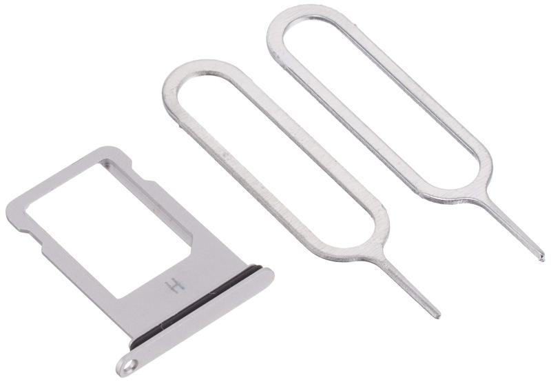【BlueSea】iPhone 8 専用 SIM トレイ 防水シリコンリング付き 全3色 シルバー Tray-8Silver対応機種:iPhone 8かぎりなく純正に近いカラーリング互換品の為、生産ロットによる純正とのカラー誤差あり互換品の...