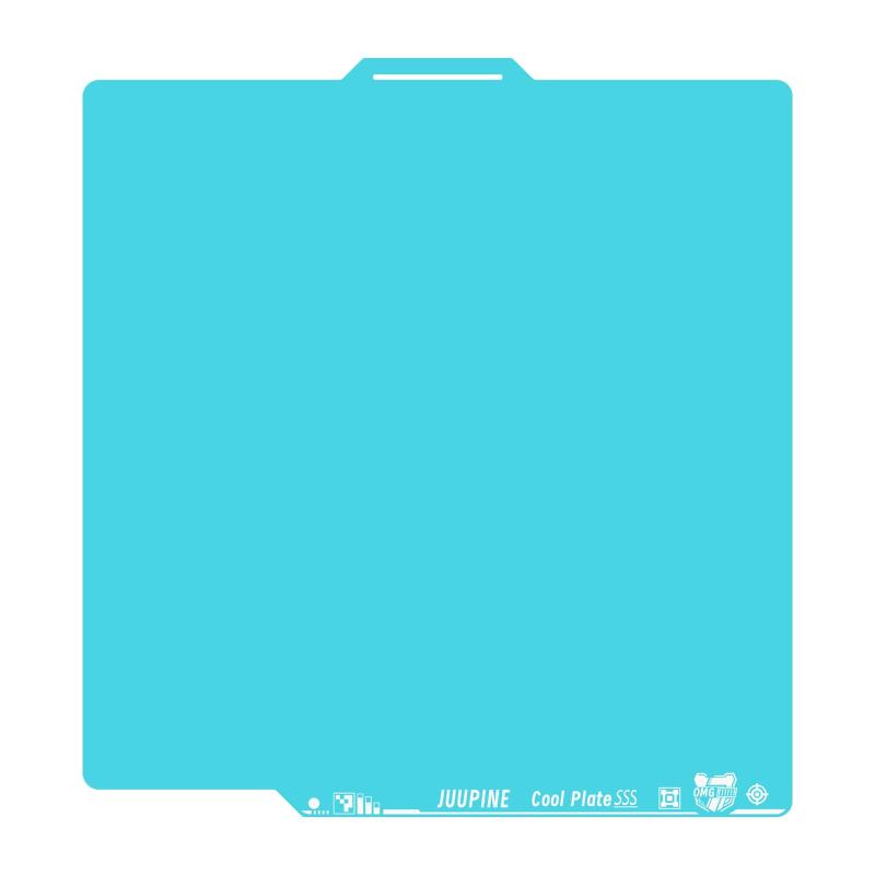 Bambu lab印刷プラットフォーム用QRコードテクスチャ付きスカイブルーコールドビルドプレートPEIコールドプレート、Bambu lab P1P/P1S/A1/X1E/X1 3Dプリンター用カーボンプレート257x257mm強力粘着加熱...