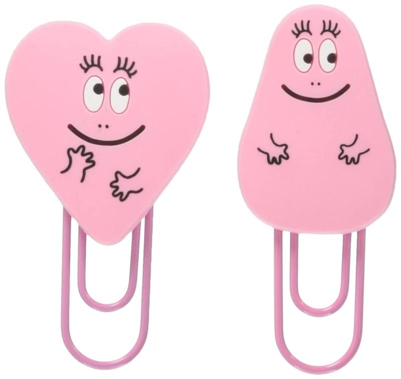 バーバパパ グリーティングライフ クリップ 2個セット BBZ-170【本体サイズ】約横65mmx縦40mm【素材】主素材:シリコン