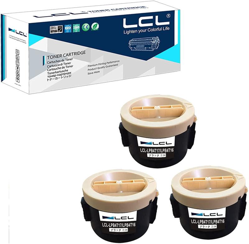 LCL エプソン用 LPB4T17 LPB4T16 2500枚 （3パック ブラック） 互換トナーカートリッジ 対応機種：LP-S230DN LP-S230DW LP-M230FDN LP-M120FDW【購入注意】本製品を正常に使えるため...