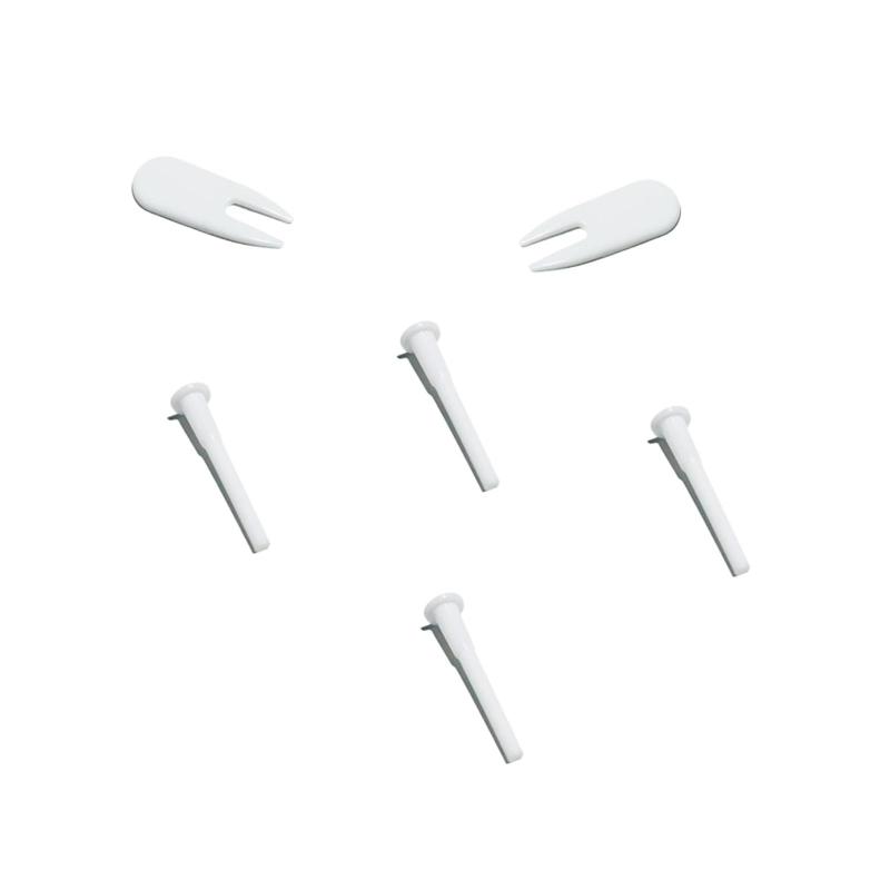 Mirhua エアプラグボールニードル交換キット クリップ2つ栓4つです 空気入れ セット 空気き クリップ セット 栓 セット インフレータブルバルーンのバランスをとるために用されています 空【セット内容】エアプラグ4個、エアプラグクリッ...