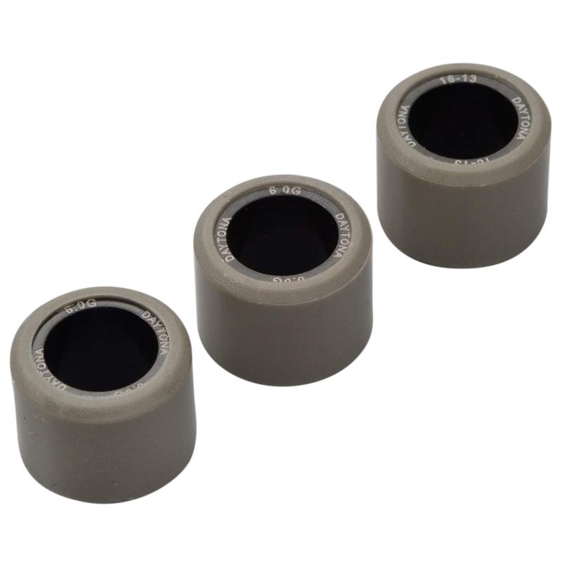 デイトナ(Daytona) バイク用 DWR ウエイトローラー φ16×13mm 6.0g 方向指定なし 3個セット 90418デイトナ(DAYTONA) DWRウエイトローラー φ16×13mm 6.0g 3個セット 90418