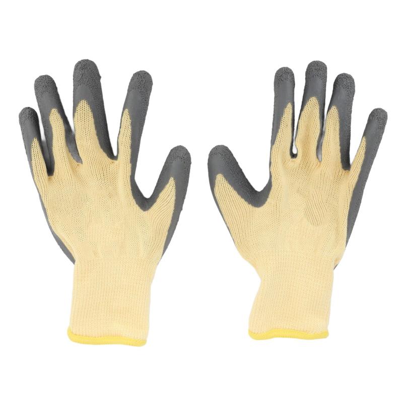 [GOWENIC] 絶縁作業手袋難燃性 400V 耐電圧ゴム電気技師手袋電気メンテナンス用優れた絶縁性：作業手袋の手のひら部分は絶縁されており、補助セキュリティツールとして最大400Vの電気機器での使用に適しています。ゴム製の手のひら：手袋...