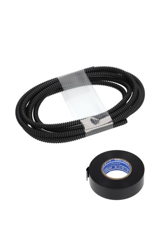エーモン(amon) 配線チューブ 3Φ 3m 結束テープ付 スリット入りコルゲートチューブ 4860 販売ルート品配線コードの結束・保護に先端処理用の結束テープ付配線コードを収納しやすいスリット加工ジャバラ構造でフレキシブルに曲がる【ご購...