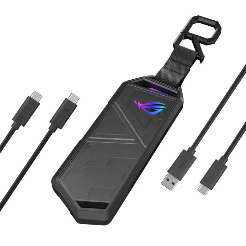 ASUS ROG Strix Arion ( SSDケース ) ドライバー 不要 USB-C to C 、 USB-C to Aケーブル サーマルパッド付属OSの互換性： Windows 7以降　/　Mac OS X 10.6以降ASUS ...
