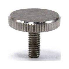 TRUSCO(トラスコ) ローレットノブ 平型 メネジ・ステンレス製 外径30×ネジM8 TKKNF-M8S外径(mm):30ノブ高さ(mm):8ねじ寸法:M8×1.25ねじ深さ(mm):8質量(g):44