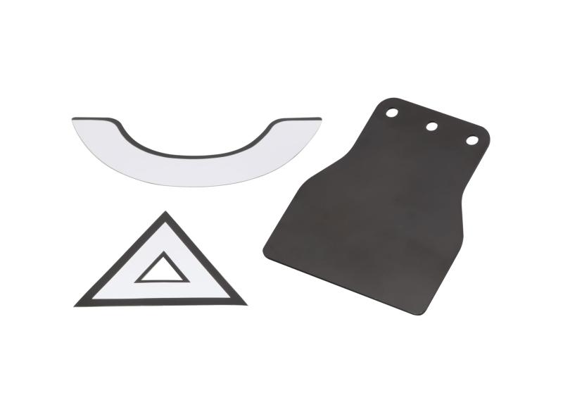 キタコ(KITACO) 2種ステッカーステーセット グロム(GROM)等 801-0800920適合車種 グロム(GROM) 等キタコ社製リフレクターキットに装着可ABS樹脂製原付2種車両用ステッカーとリヤ用ステッカーを張り付けるプレートのセット