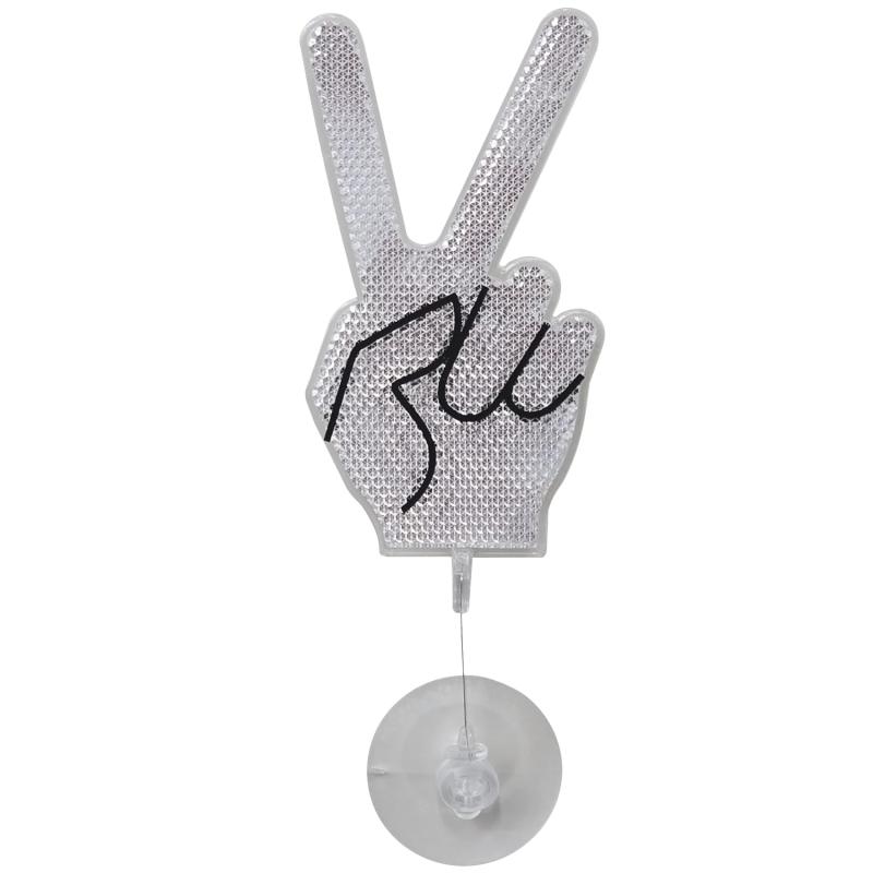 ジェットイノウエ(JET) トラック用品 フラフラリフレクター 反射板 フラフラチョキ クリアー 1個入 690514 690514フラフラ 「チョキ」 クリアー