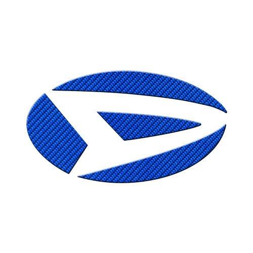 HASEPRO ( ハセ・プロ ) マジカルカーボン【ステアリングエンブレム】( ブルー ) ダイハツ ミライース CESD2B適合車種:LA300S