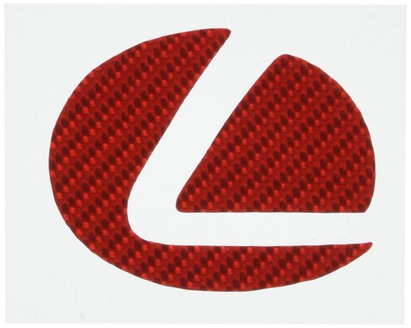 HASEPRO ( ハセ・プロ ) マジカルカーボン【ステアリングエンブレム】(レッド) レクサス GS / IS GRL1# / GSE3# CESL-4R適合:GRL10,11,15 2012.1- / GSE30,31,35 2013...