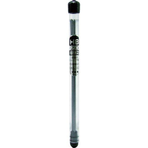 不易糊工業 建築用シャープペンシル2.0MM超硬替芯 HB RHHB20-H用途:建築用色:黒芯の太さ:2.0MM入数:3本