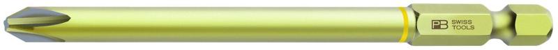 PB SWISS TOOLS E6L-190-3 段付ロングプラスビット電動・油圧・空圧工具、ドライバービット、片頭ビットの関連商品メーカー名：PBスイスツールズ社／【 特長 】／・強度と精度に優れた差込角1/4インチ(6.35mm)の段付...