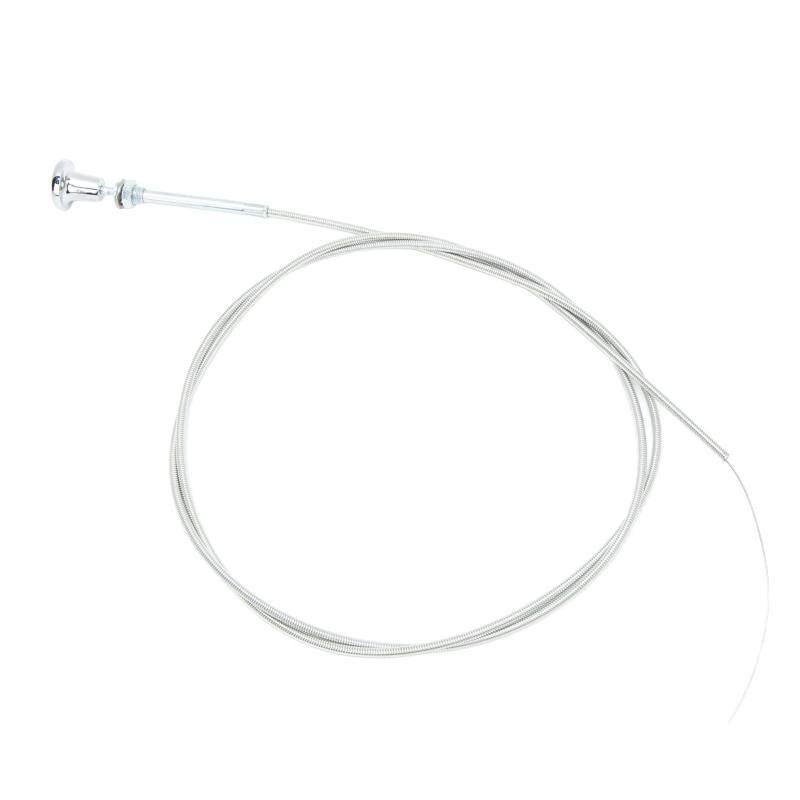 ユニバーサル チョークケーブル 6フィート ユニバーサル チョークケーブル キャブレター チョーク コントロールケーブル 交換用 4 6 8 シリンダー エンジン用高品質の素材：チョークコントロールケーブルは、高品質のステンレス鋼とクロム素...