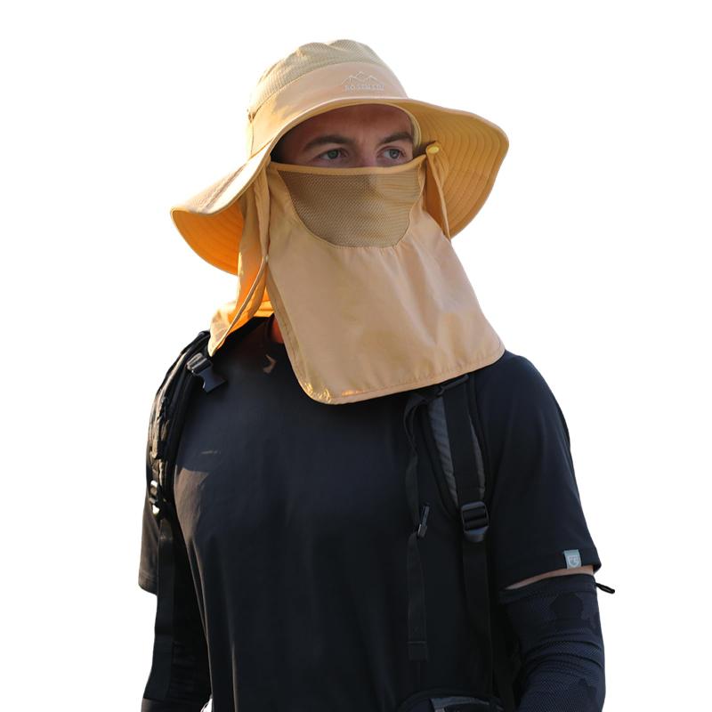 [Kingsie] サファリハット メンズ つば広 帽子 フィッシングハット メッシュ バケットハット UVカット 日焼け防止 折りたたみ 日除け帽子 通気性 速乾性 釣り 登山 アウトドア スポーツ【日焼け防止】UPF50+のプロ仕様の日...