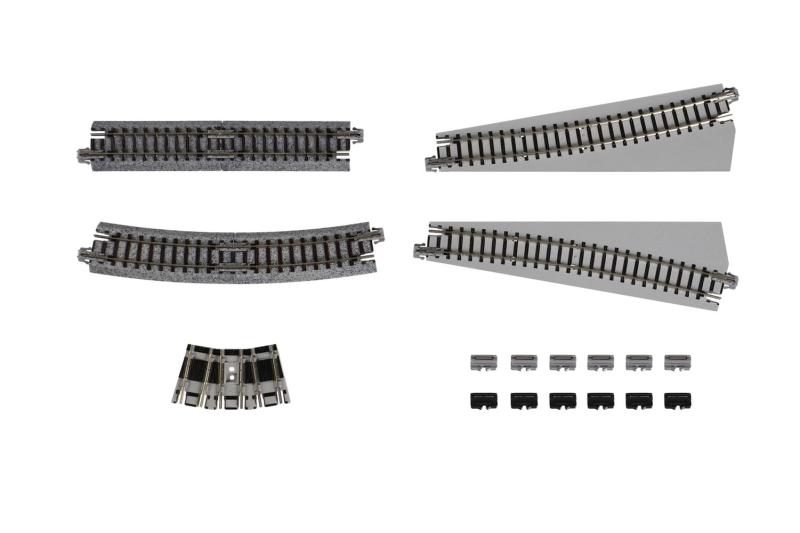 KATO Nゲージ ターンテーブル拡張線路セット 曲線 20-286 鉄道模型用品<b>対象性別 :</b>男の子<b>対象年齢 :</b>8歳から