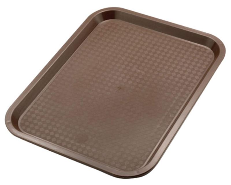 SUNNEX ファーストフードトレーM ブラウン 81240C 【バイキング用品】 【ビュッフェ用品】サイズ：415x310mm材質：ポリプロピレン