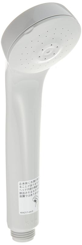 KVK 節水eシャワーnf シャワーヘッド グレー PZS312Gネジ規格：M22X2