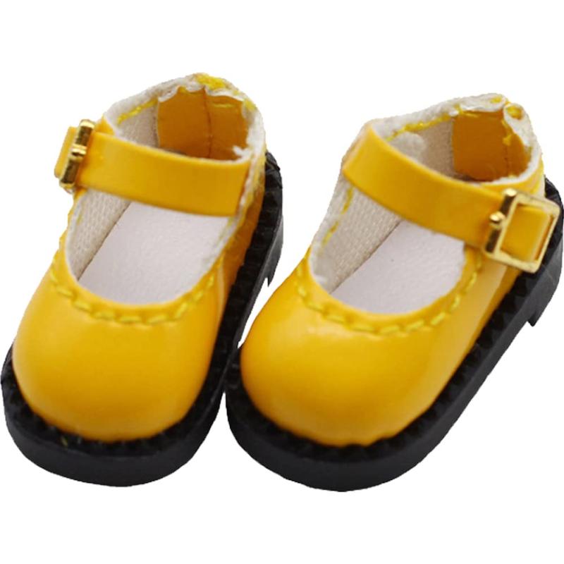 YUYAKESHI ob11 OB11サイズ 革靴 オビツドール 11cmボディ用靴 OB11靴 GSC シューズ ショートブーツ OB11 革 フィギュア用 ストラップ【商品仕様】：OB11、BJDボディドール用ストラップシューズ。❤素材...