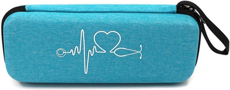 聴診器 収納ポーチバッグ ケース 3 M Littmann Classic III聴診器、3 M Littmann Cardiology IV診断聴診器、MDF Head Stethoscope対応の収納 EVA保護ボックス (ピンク)【対...