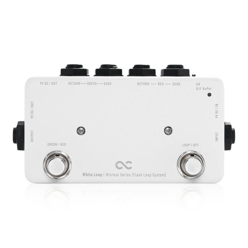 One Control ワンコントロール Minimal Series White Loop with BJF Buffer/フラッシュループ スイッチャーOne Control Minimal Series White Loop with...