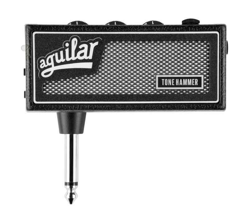 aguilar ベース用 ヘッドホンアンプ amPlug 3 TONE HAMMER 小型/ケーブル不要/自宅練習/電池駆動/エフェクト内蔵/Tone Hammerサウンドケーブル不要。ベースに直接プラグ・イン。最速でaguilar Ton...