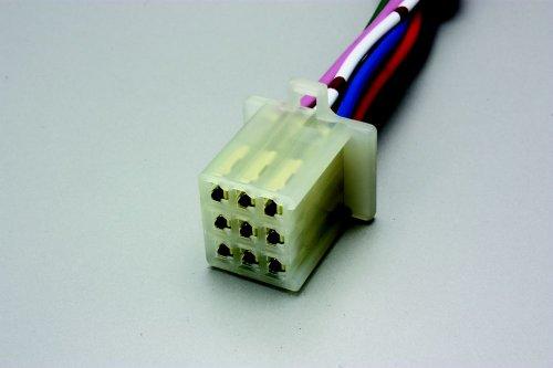 ハリケーン(HURRICANE) 延長ハーネス MTW-9 300MMロング HD1405ハンドル交換等で届かなくなった電装系コードをワンタッチで延長可能なハーネスです。MTW型9極端子サイズ110型 2.8mm300mmロング1本入り汎用タイプ