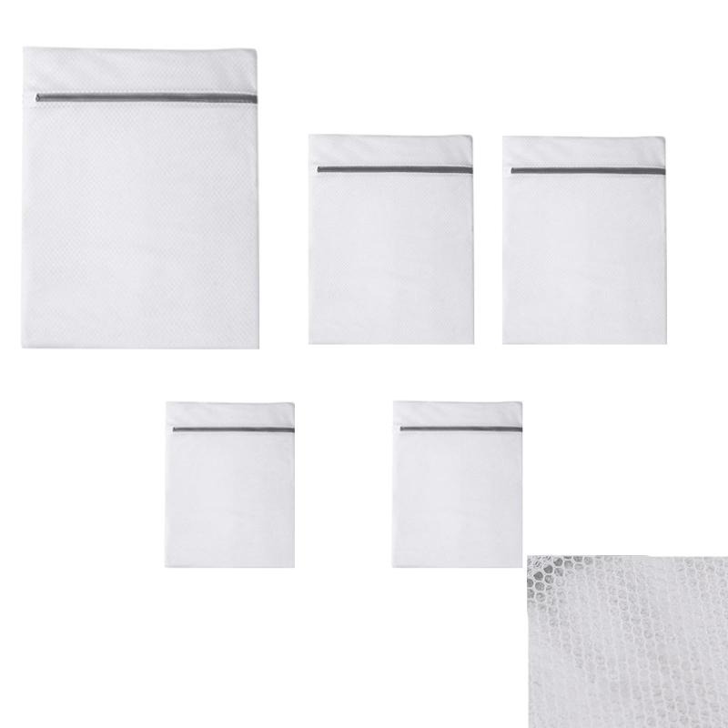 【Bookwarm】洗濯ネット セット 5枚L:60*50cm*1 M:50*40cm*2 S:40*30cm*2 ランドリーネット 抗菌 防シワ 強化耐久 ハニカム構造メッシュ 細かい網目 丈夫 耐久性 コート セーター T-シャツ ブラ...