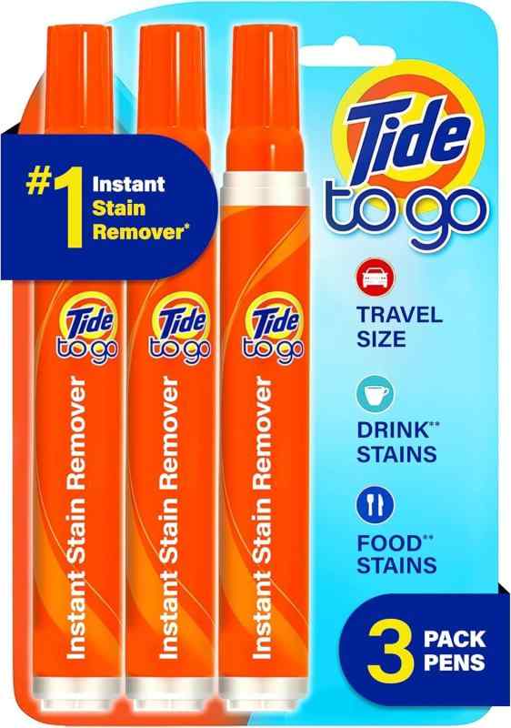 Tide To Go Instant Stain Remover Liquid Pen, 3 Count by Tide漂白剤は含まれていません。#1インスタントステインリムーバー(売上高に基づく)。洗濯をしなくても汚れを取り除きます。生鮮...