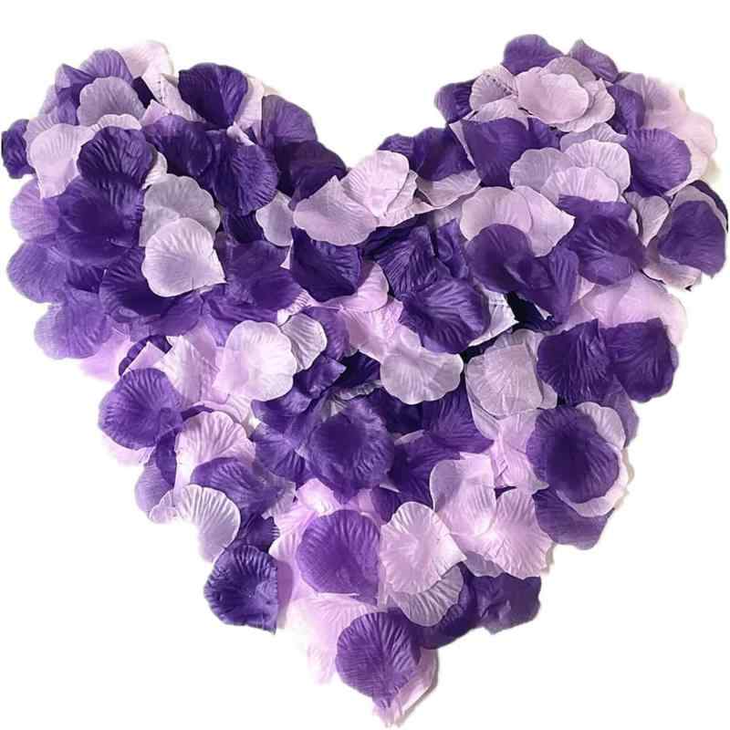 DEVENTORZ 花びら シルク バラ 花びら 造花 桜吹雪 バラの花びら プロポーズ 飾り ウエディング プロポーズ/結婚式/誕生日/お祝い/パーティー/誕生日/撮影など用 飾り 小物