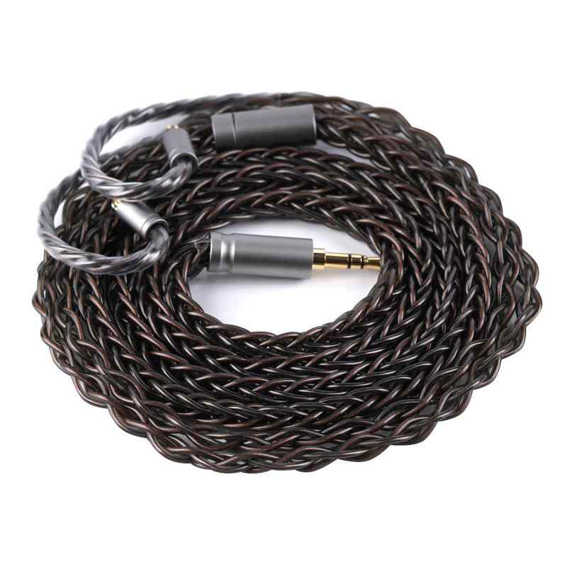 NICEHCK MoonDusk イヤホンリケーブル アップグレードケーブル【3種類のミックス導体】MoonDuskアップグレードケーブルは古河銅銀合金＋古河銅＋銀メッキ古河銅のミックス導体を採用し、各導体の特性を活かし、音の解像度を高める...