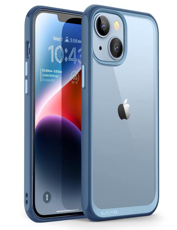 SUPCASE iPhone14 Plus ケース 6.7インチ 2022 背面透明 クリアカバー 米軍MIL規格取得 衝撃吸収 カメラ保護 薄型 密着 ワイヤレス充電対応 UBStyleシリーズ【対応機種】: iPhone14 Plus ...