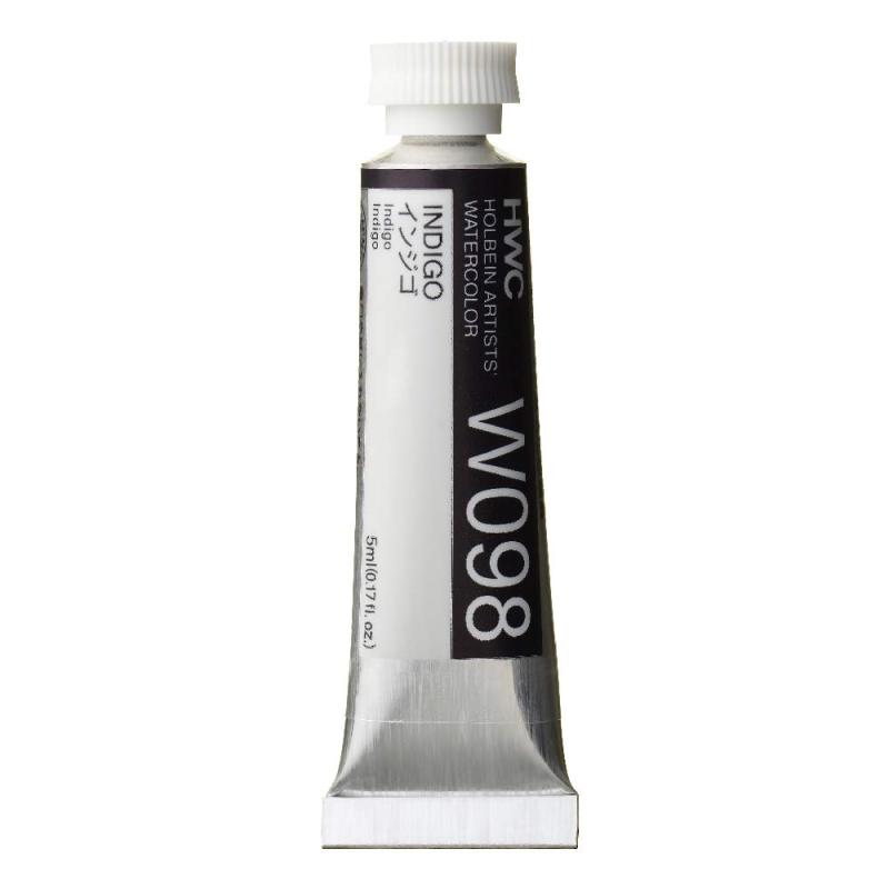 ホルベイン 透明水彩絵具 5ml W098 インジゴ