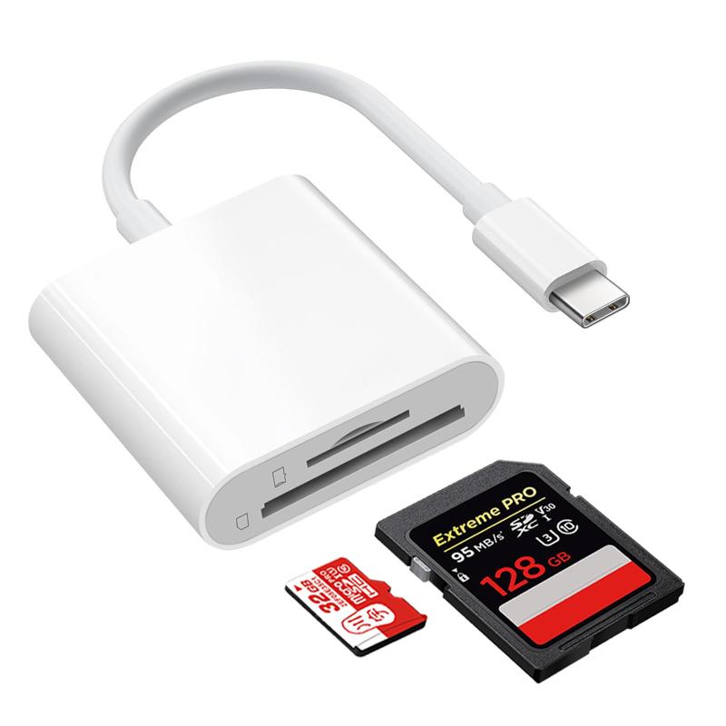 【2026 新登場】USB-C SDカードリーダー 2in1 高速転送 OTG対応 iPhone/iPad/Android対応 SD/microSD 両対応 カードリーダー Type-C USB対応 外部ストレージ データ転送(1)【高速デ...