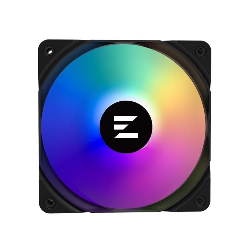 ZALMAN ZM-AF120 ARGB 120mm PWM・ARGB対応 環状スタイル シャークフィンブレード搭載 PCケースファン ブラック ZM-AF120 ARGB