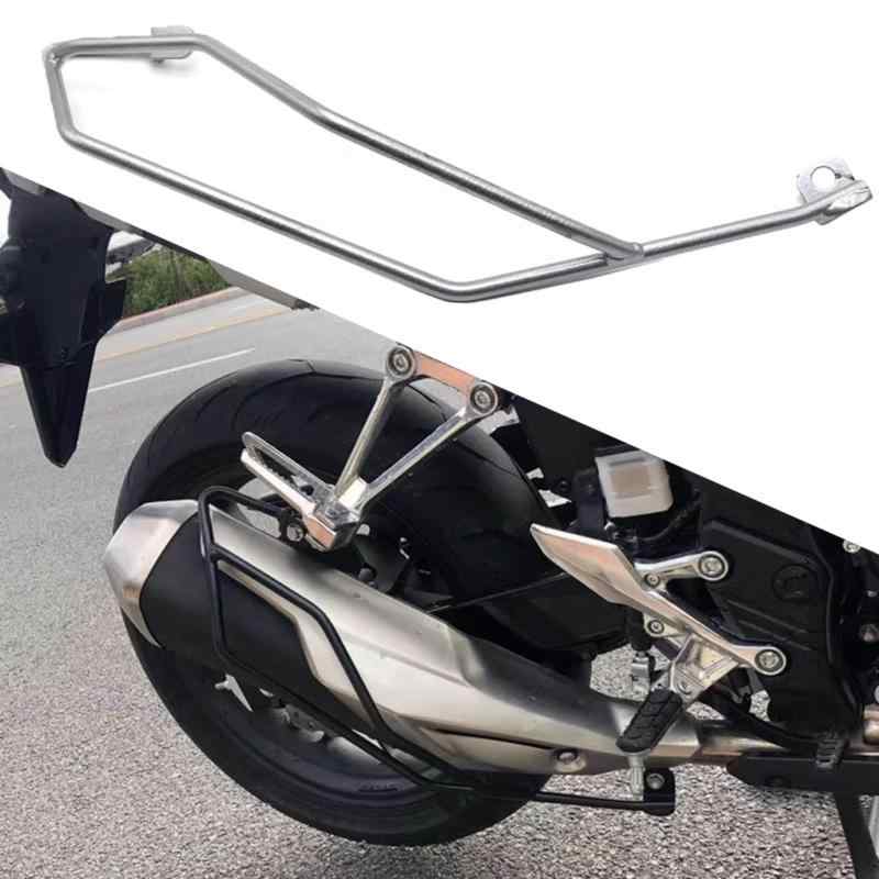 FOR NX400 NX500 NX 400 NX 500 nx400 nx500 2024 2025 オートバイの排気バンパー排気管落下防止ガードバー炭素鋼落下防止バー エンジンガード製品名：バイク用排気バンパー材質：高品質スチールカーボ...