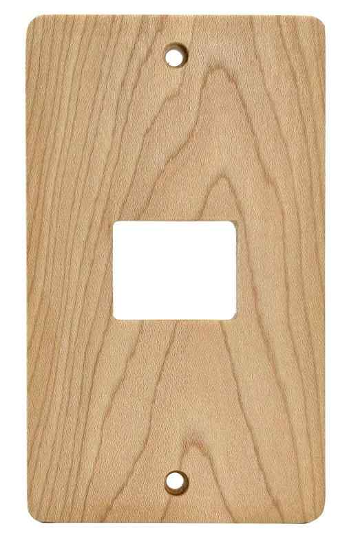 BiHeimdallr 木製 スイッチプレート スイッチカバー 木目 オシャレ メープル 電気 1連【特徴】 -特徴: 耐久性、防虫加工済み - 材質：天然ヒノキ材（表面は環境に優しいオイルコーティング仕上げ） - カラー: ヒノキの自然な...