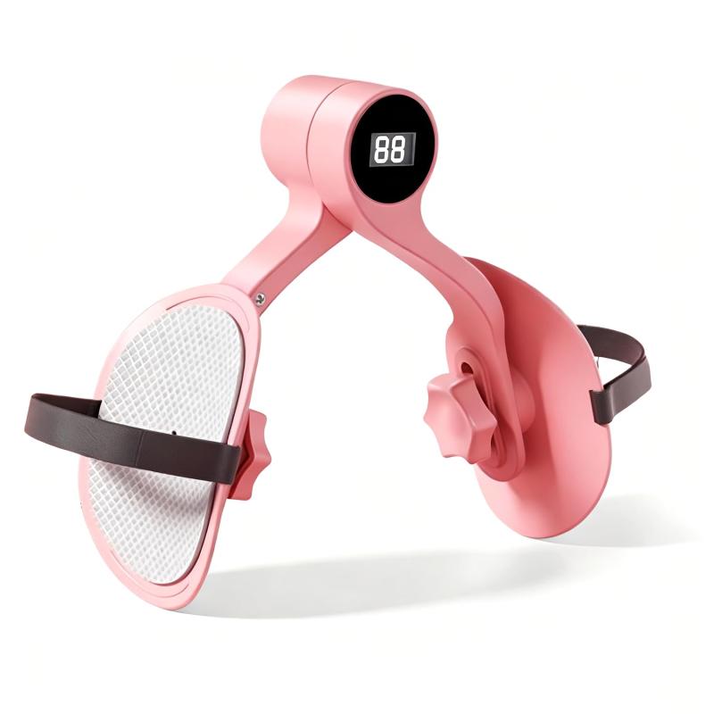 Grazodinex 骨盤底筋 トレーニング器具【回数が見えるスマートカウンター】 内転筋 筋トレ ヒップアップ 太もも引き締め 1〜18kg負荷調節 360°回転パッド 滑り止めバンド付き 産後ケア 美尻 フ【成果が見えるスマートカウンタ...