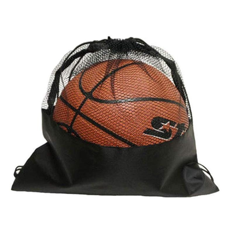 Chaojibao サッカーボール入れ ボールネット ボールバッグ ブラックネットバッグメッシュ バレーボール バスケットボール フットボール サッカー マルチスポーツゲームおよびその他の収納ネ【製品仕様】サイズ：長さ39cm×幅37cm、...