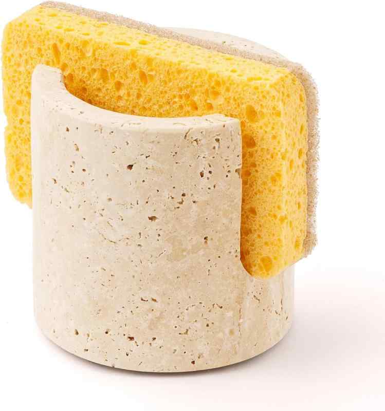 天然大理石のスポンジラック、キッチンスポンジホルダー、食器ラック、食器洗いおよび掃除用品の収納、ミニマリストなキッチン装飾この丈夫なスポンジ棚は 100% 天然の大理石スポンジで作られており、何十年も使用でき、頻繁に交換する手間がかかりませ...