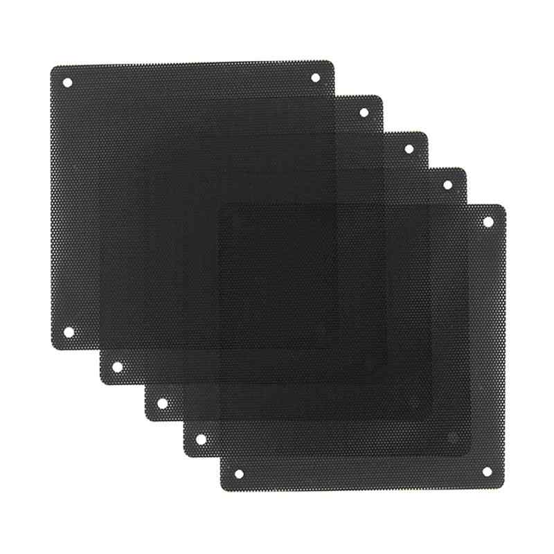 PC用 防塵 グリル メッシュ 120mm×120mm 10枚セット 交換用 ケースファン ファン フィルター 防塵メッシュ pcファンケース PC【サイズ】120mm×120mm×0.45mm、メッシュ穴径0.8mm、取付穴径5mm【パッ...